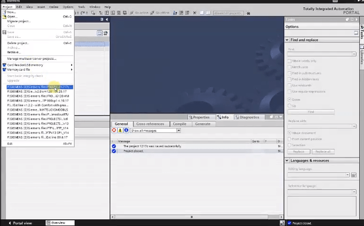 How to take backup of program from seimens PLC to SD card - Siemens ...
