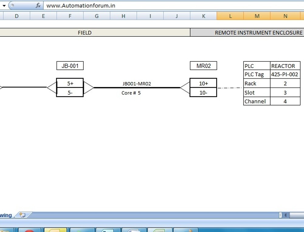 Free Instrumentation Loop drawing generator - Excel Spreadsheet tool ...