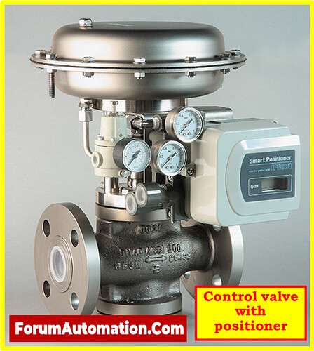 Can we use a control valve without positioner and what are the uses of ...