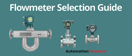 How to choose a right Flow meter? - Flow Measurement - Industrial ...