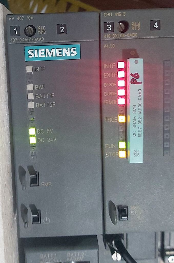 How to solve the error in a SIEMENS PLC - PLC (Programmable Logic ...