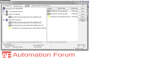 How to Connect a MicroLogix PLC to a Computer and download a program to ...