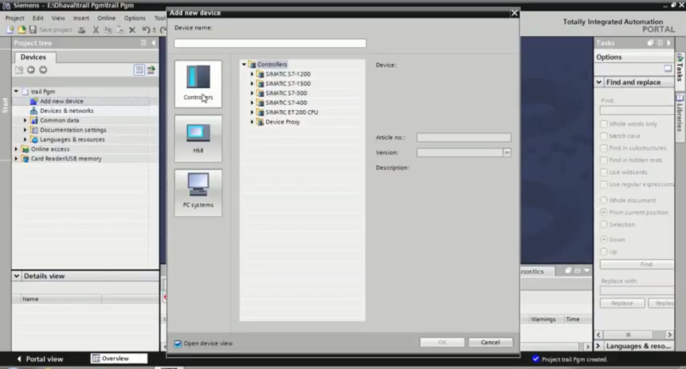 Introduction to TIA portal Siemens, for beginners - Siemens ...