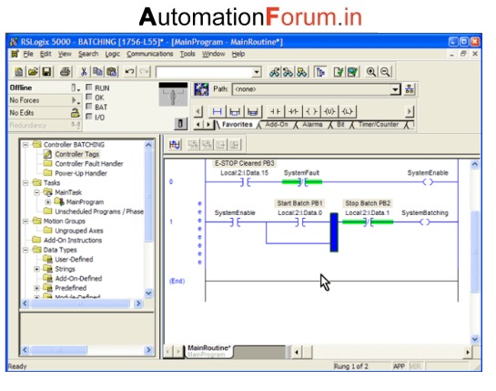 Difference between SOFTLOGIX AND RSLOGIX5000 - PLC (Programmable Logic ...