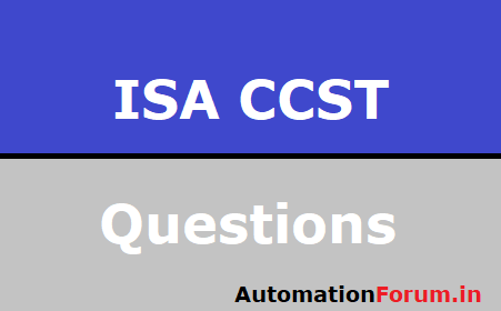 Certified Control Systems Technician (CCST) & Questions - Field ...