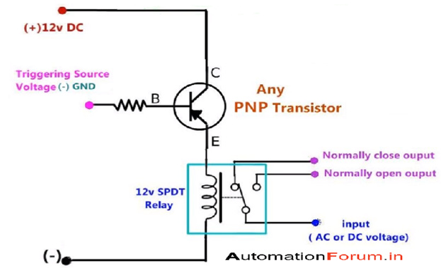 Pnp Transistor Switch Circuit Wiring Flash